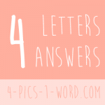 4 Pics 1 Word 4 Letters Answers!! (^_^) Solutions Updated!